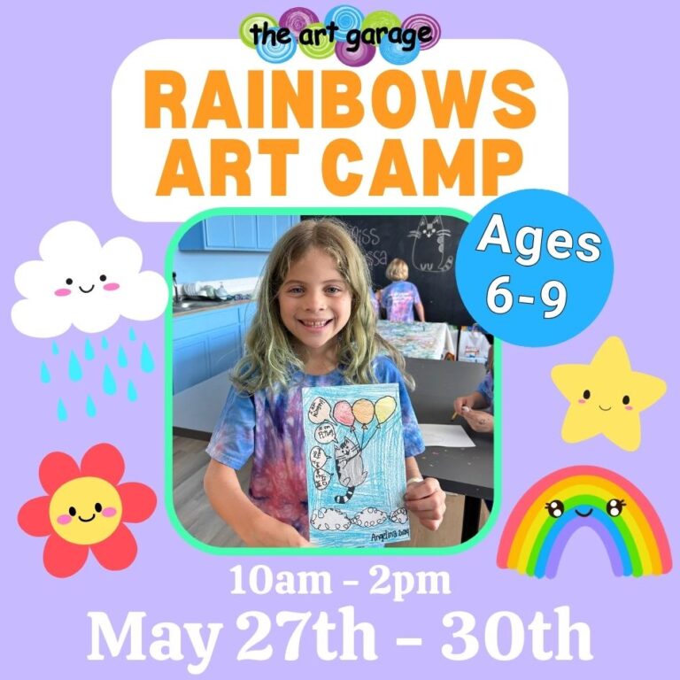 Summer Art Camps at our North Lamar Art Studio!