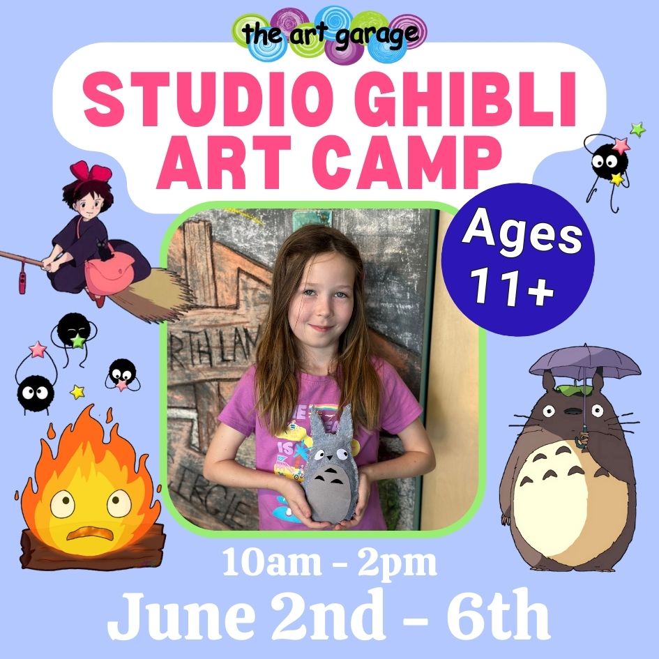 Summer Art Camps at our North Lamar Art Studio!